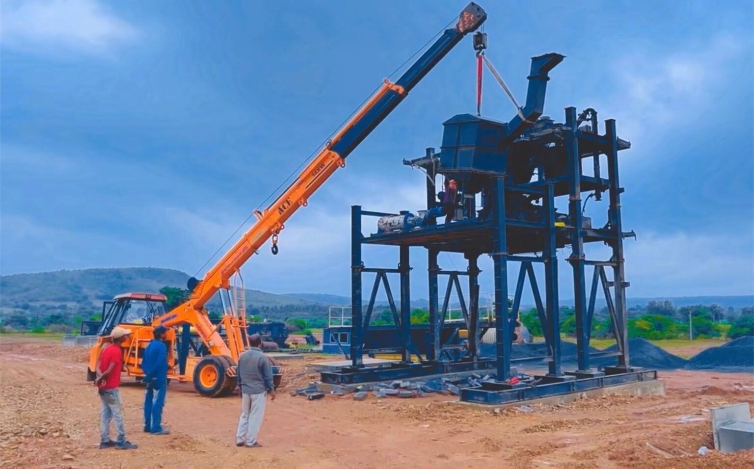 Project Works - Sri Bhavani Matha Crane Service